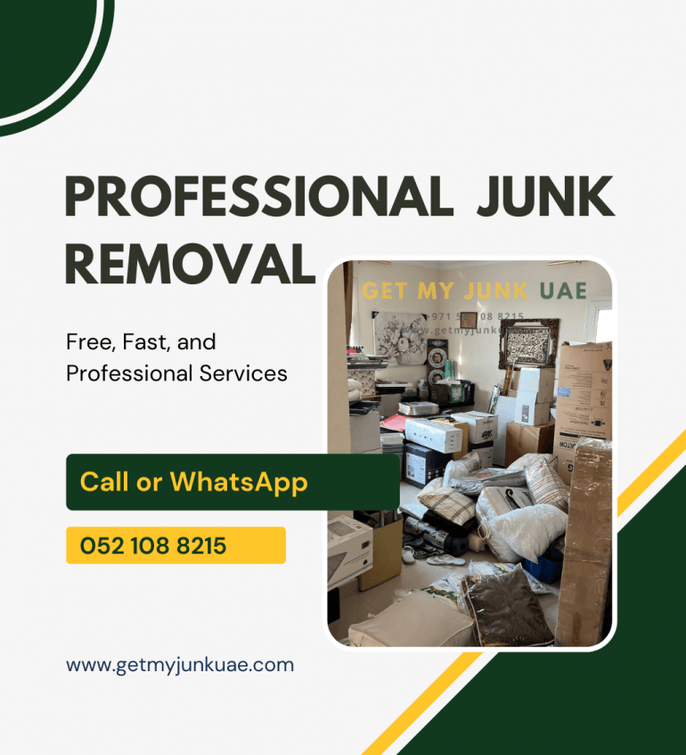 Our Services - Best Junk Removal Services by Get My Junk UAE